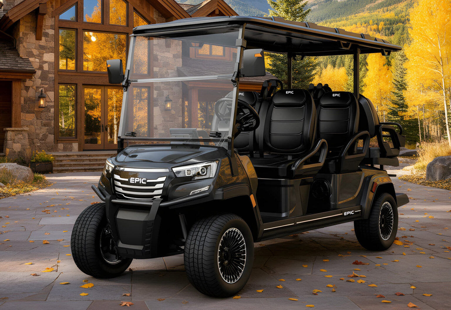 Epic E60FX Golf Carts for Sale - Six-seater golf cart coming soon!