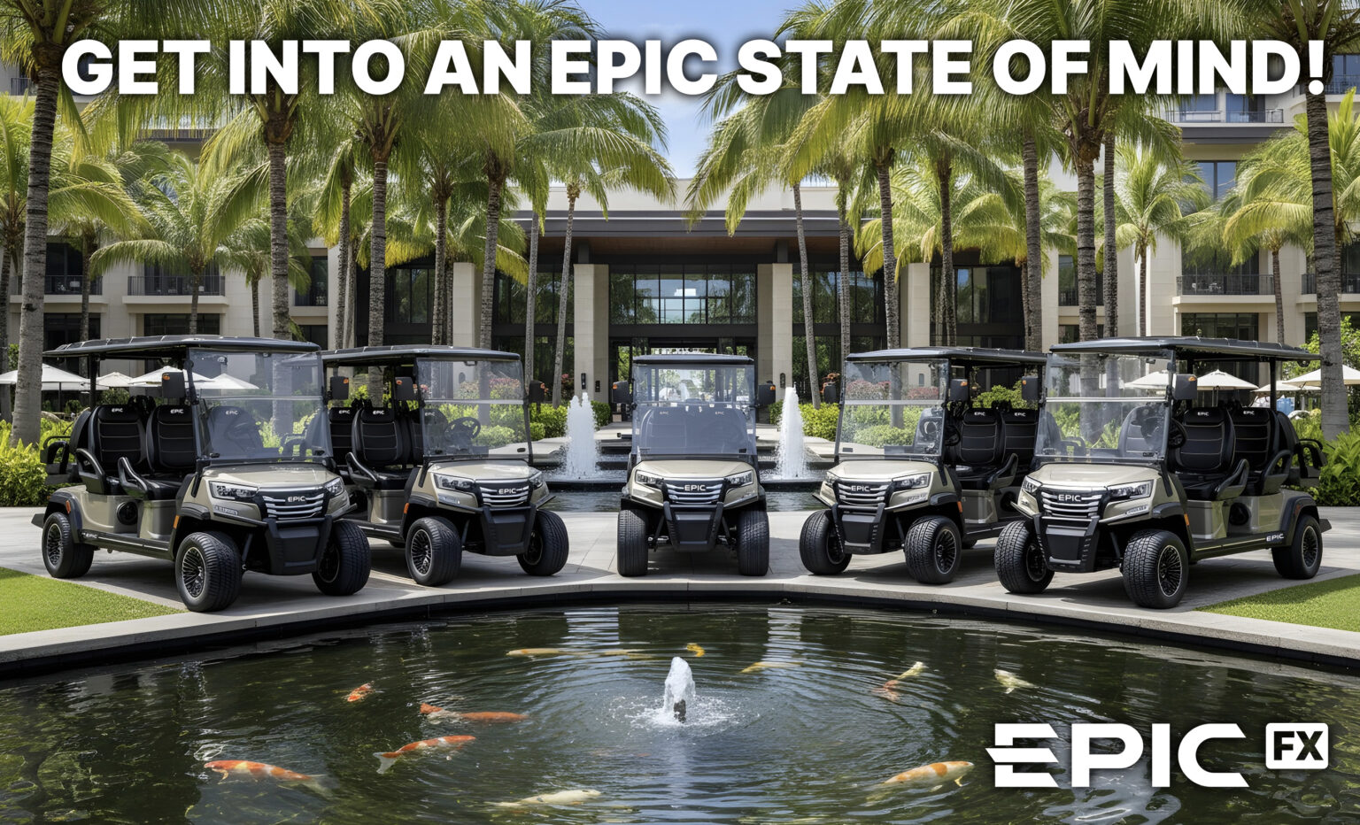 EPIC FX Golf Carts — Leading the Future of Luxury Mobility - Epic Golf ...